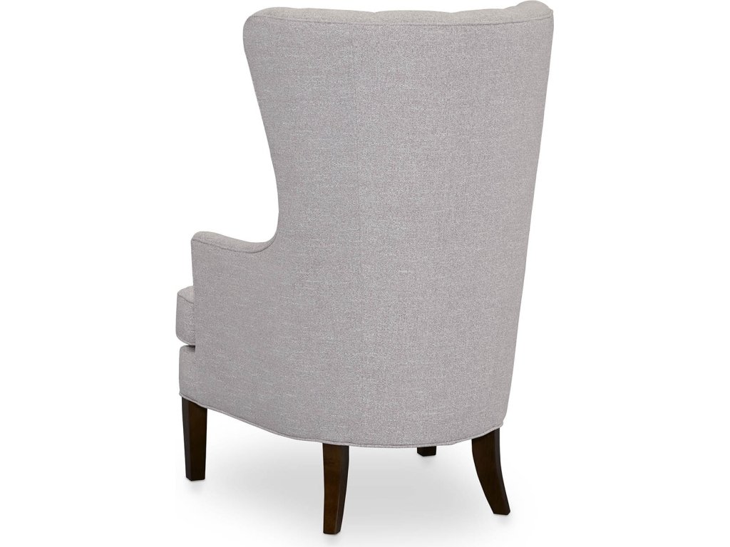 Bassett Furniture Whitney Tufted Wingback Chair Furniture Living Room ...