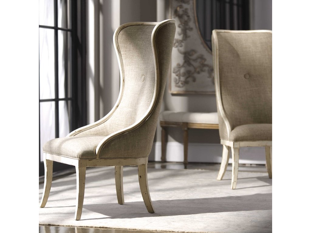 Uttermost Selam Wing Chair Furniture Living Room Chairs