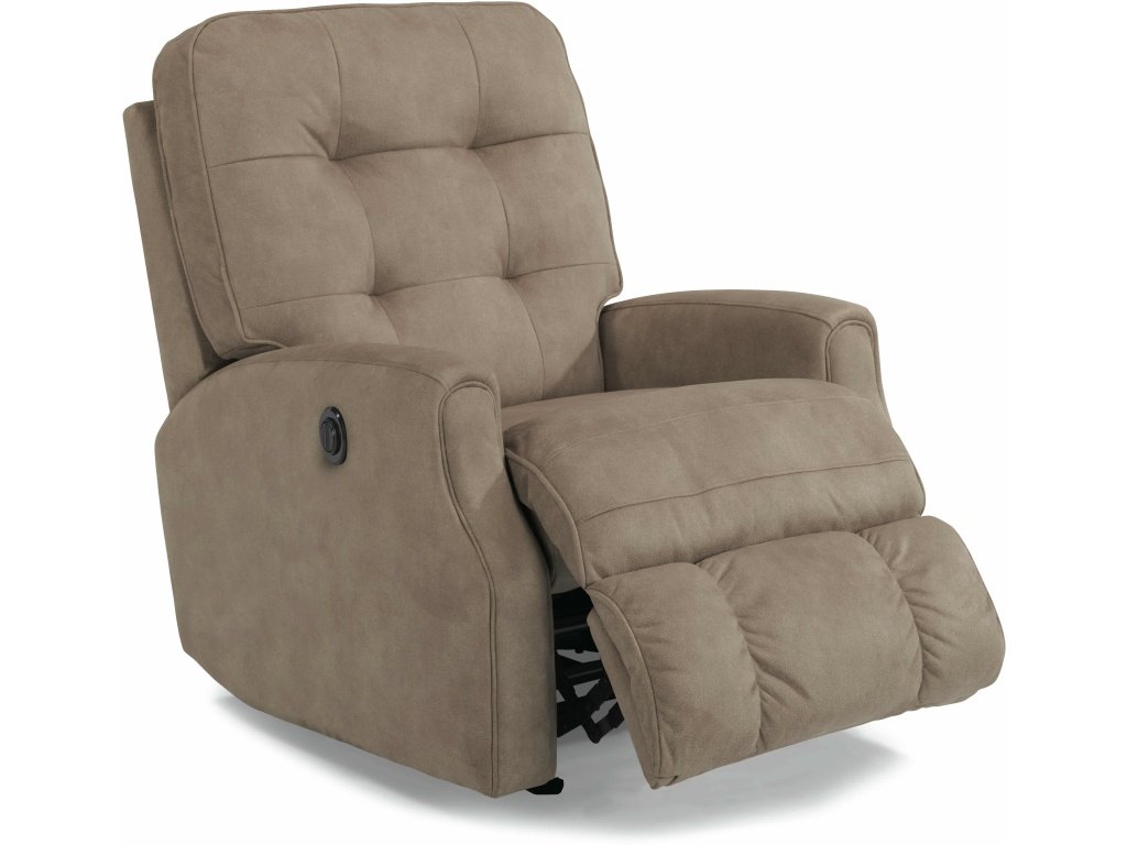 Flexsteel Power Rocking Recliner Furniture Living Room Recliners
