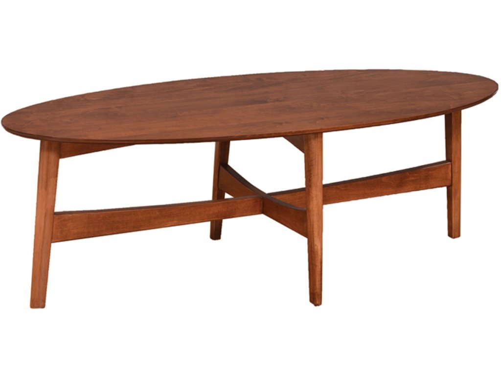 HopeWood Inc Lodi Oval Cocktail Table Furniture Living Room Tables