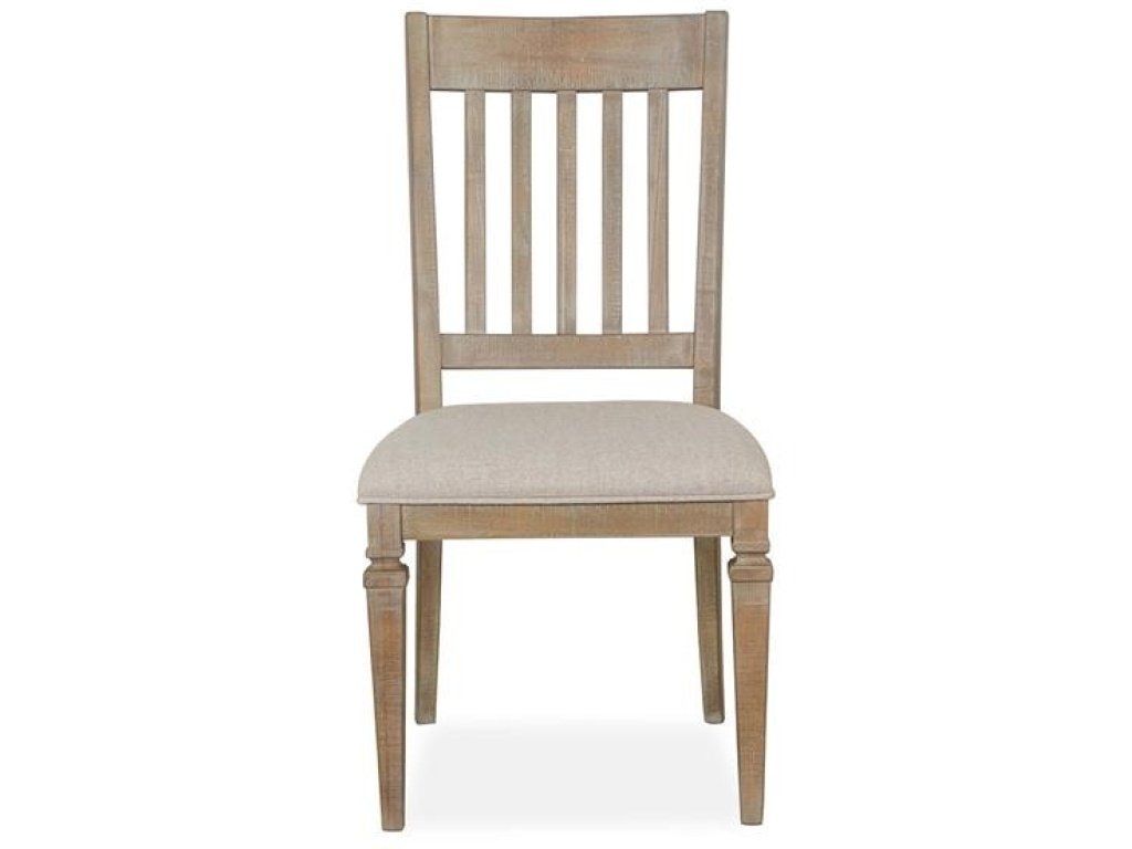 Magnussen Home Dining Side Chair with Upholstered Seat (2/ctn ...