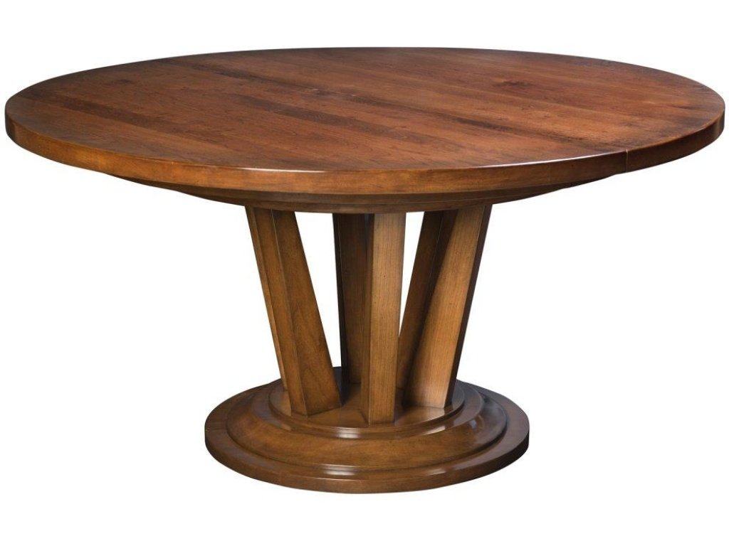 Zimmerman Chair Brighton 72" Round Table Furniture Dining Room Tables