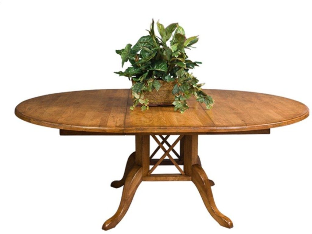 Zimmerman Chair Birdcage Pedestal Extension Table Furniture Dining Room ...