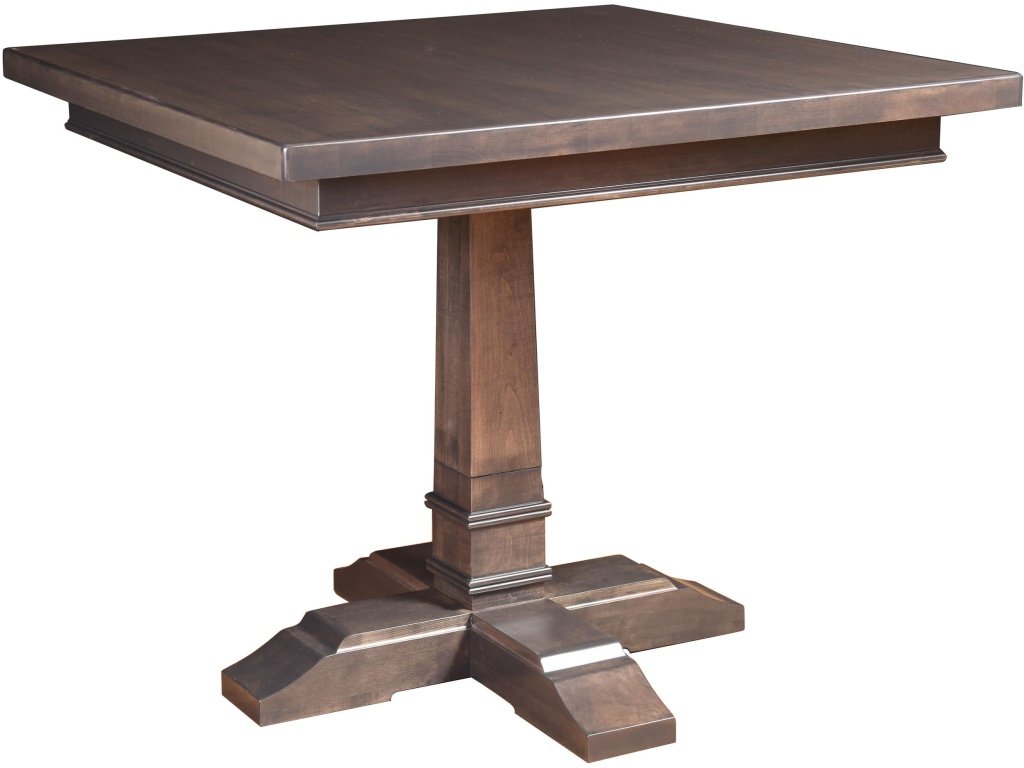 Zimmerman Chair Latitude Single Pedestal Table - Dining Furniture ...