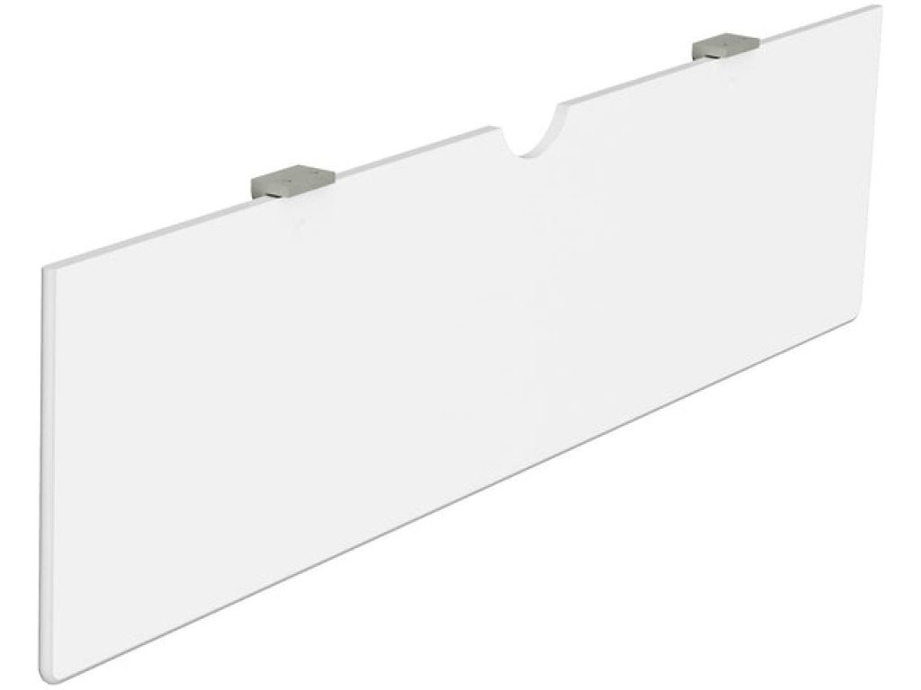 Howard Miller 48" White Modesty Panel Furniture Home Office Desks