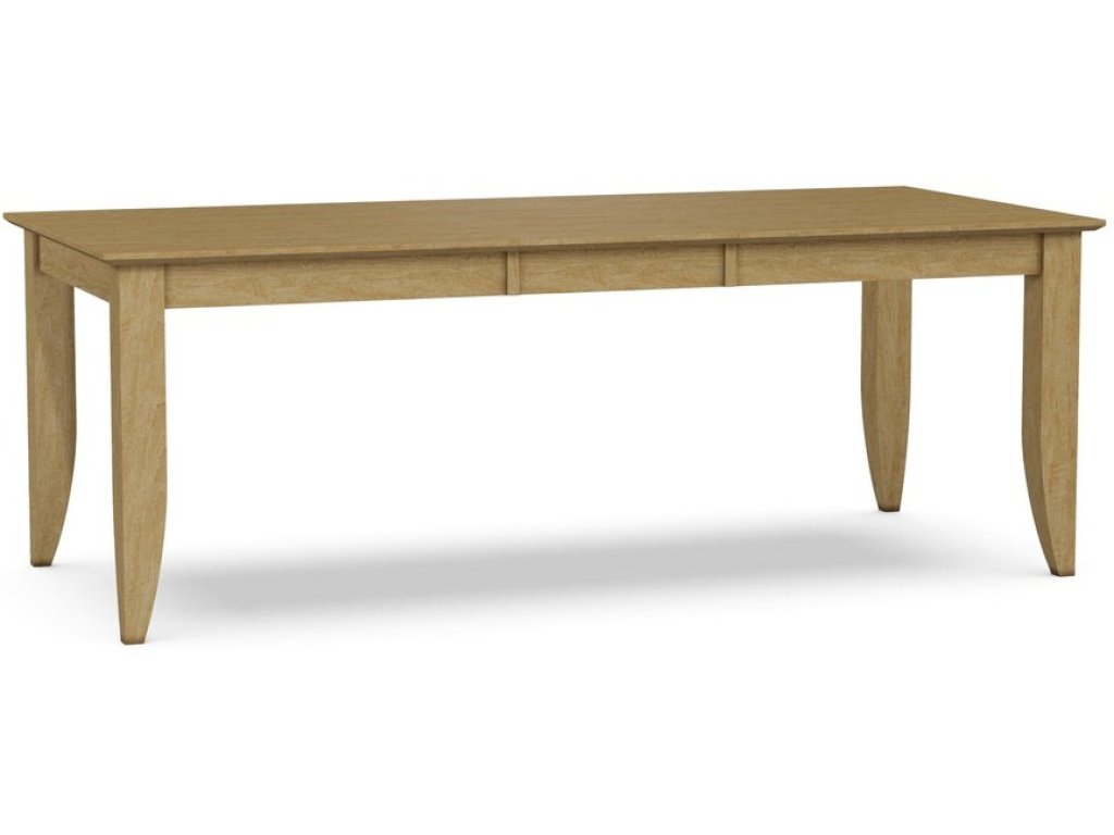 John Thomas Furniture SoMa Saber Leg Table Furniture Dining Room Tables