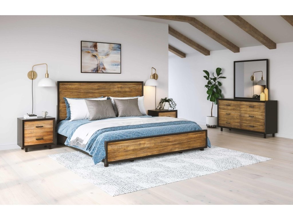 Flexsteel Alpine King Bed Furniture Bedroom Beds